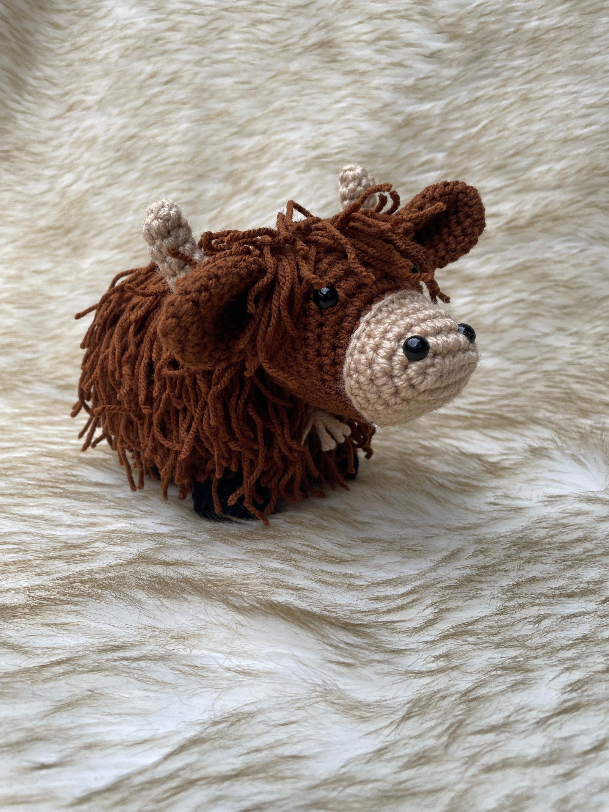 Harry Highland Cow Pattern – KnotNookCo