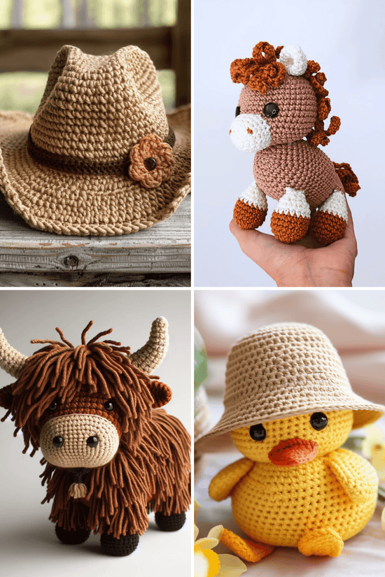 Barnyard Patterns Bundle – KnotNookCo