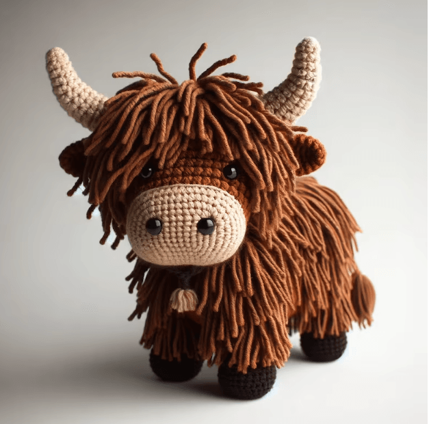 Harry Highland Cow Pattern – KnotNookCo